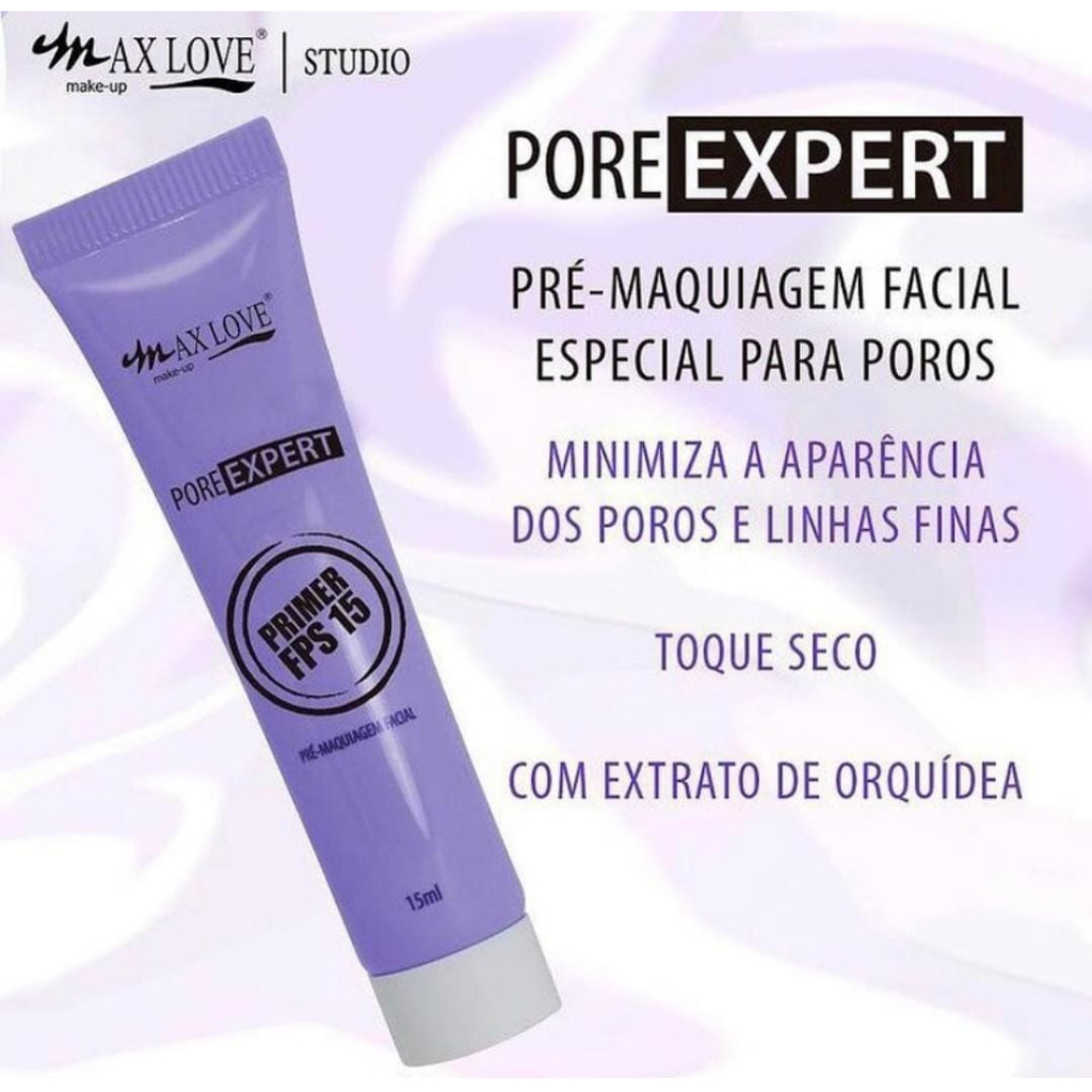 Primer Pore Expert FPS15 - Max Love 15ml | Shopee Brasil