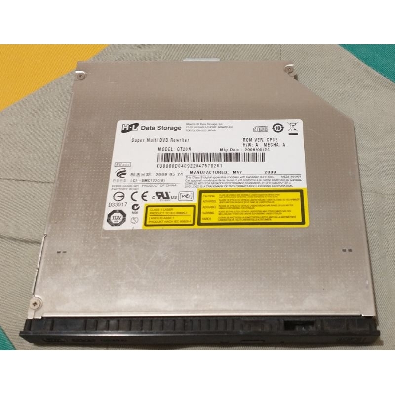 Gravador e Leitor LG de Cd/Dvd Sata para Notebook - GT20N | Shopee Brasil