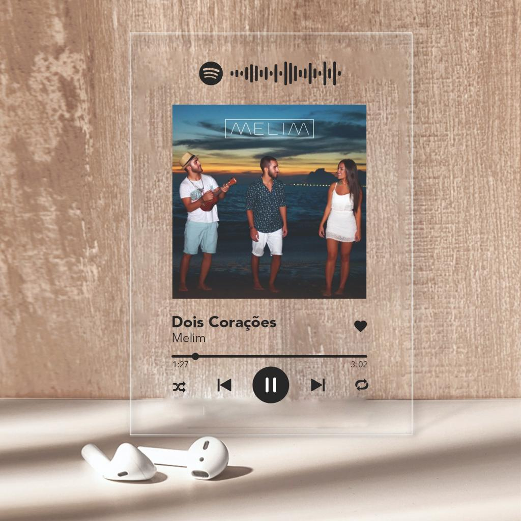 Kit 3 Placas Spotify Personalizada Com Foto - Quadro Spotify | Shopee Brasil