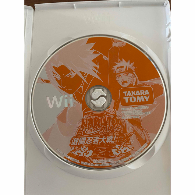 Naruto Shippuden Clash Of Ninja 3 EX Wii Original Nintendo Raro | Shopee Brasil