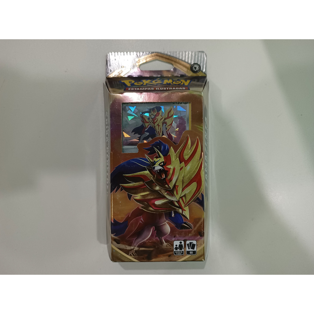 Deck Zamazenta Espada Escudo Rixa Rebelde Pokémon Tcg Copag Novo E