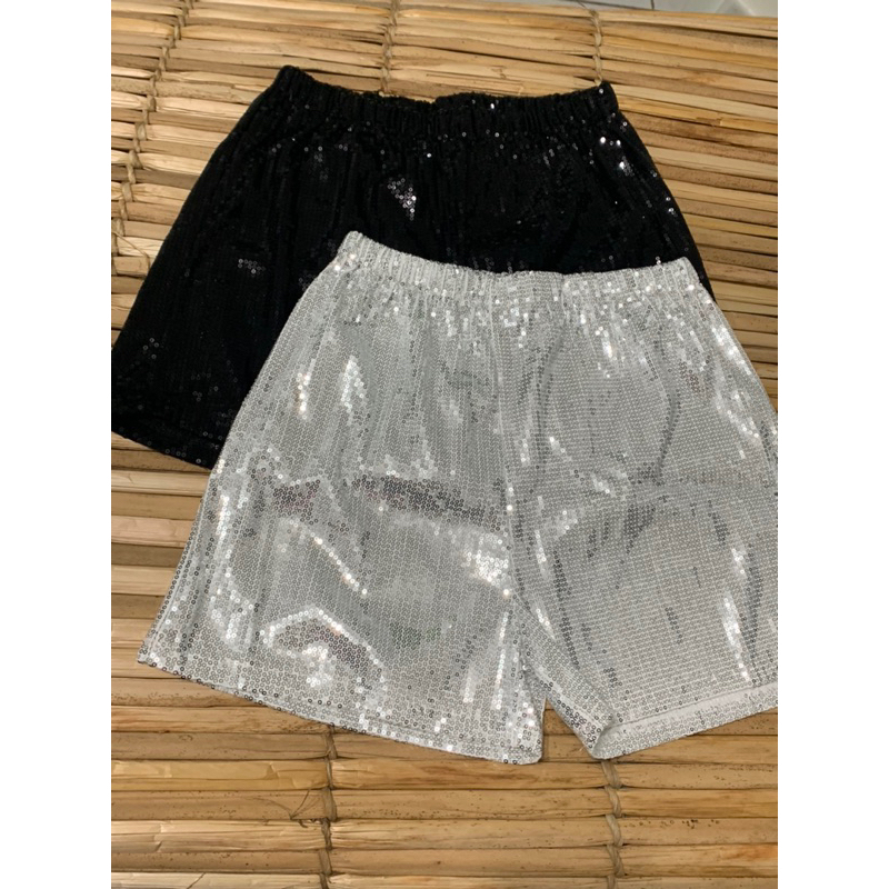 SHORT PAETE FESTA BRILHO BALADA | Shopee Brasil