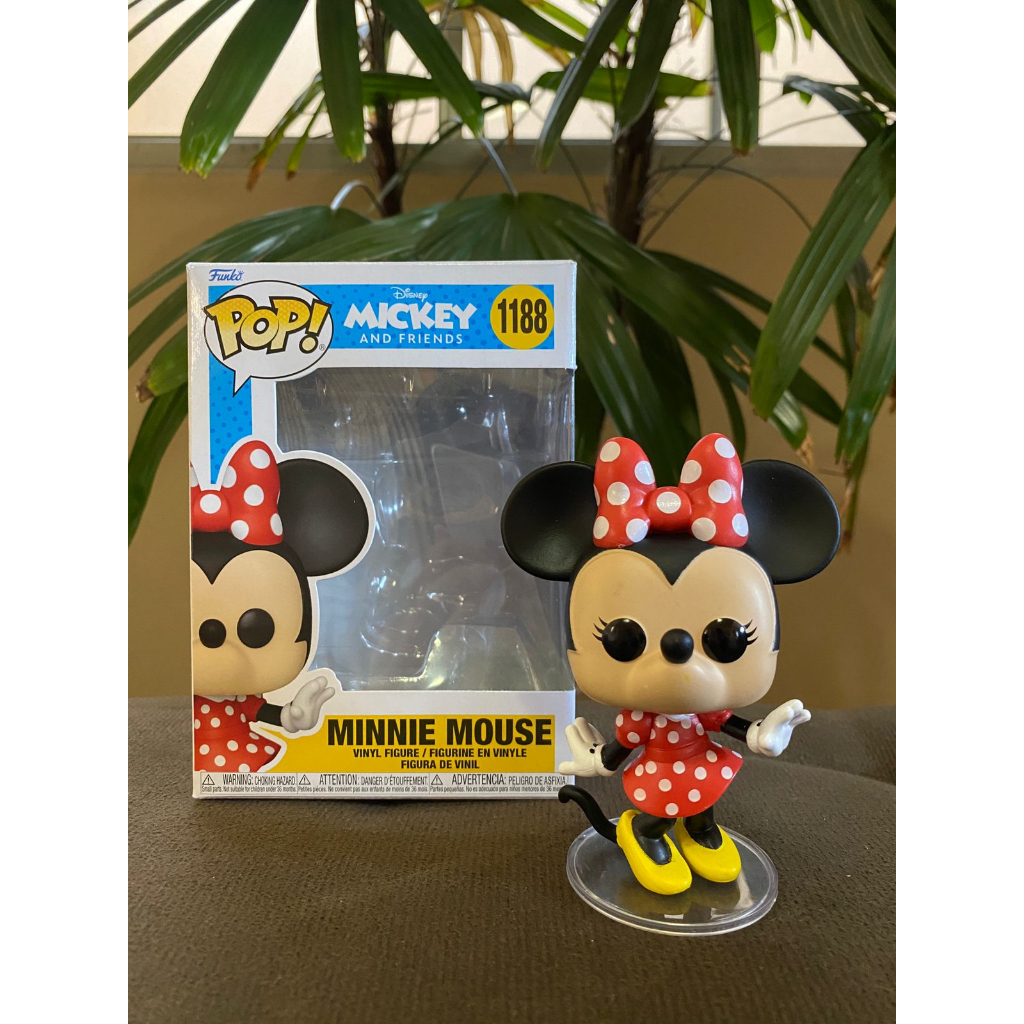 Funko Pop! Minnie Mouse - #1188 - Disney Mickey And Friends | Shopee Brasil