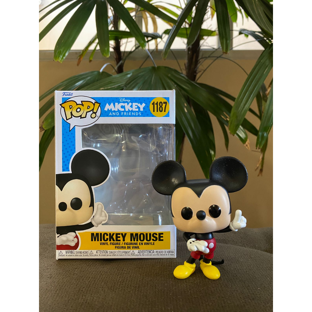 Funko Pop! Mickey Mouse - #1187 - Disney Mickey And Friends | Shopee Brasil