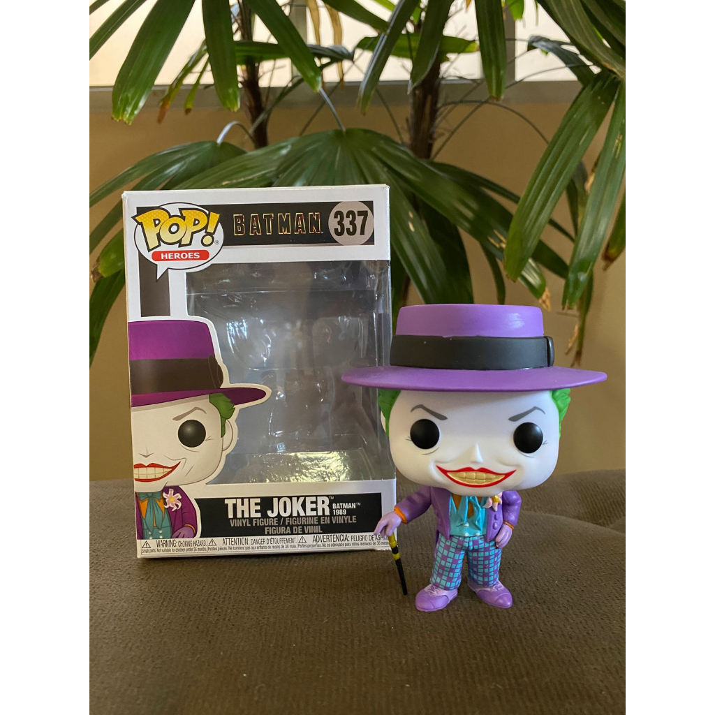 Funko Pop! The Joker (coringa) - #337 - Batman | Shopee Brasil