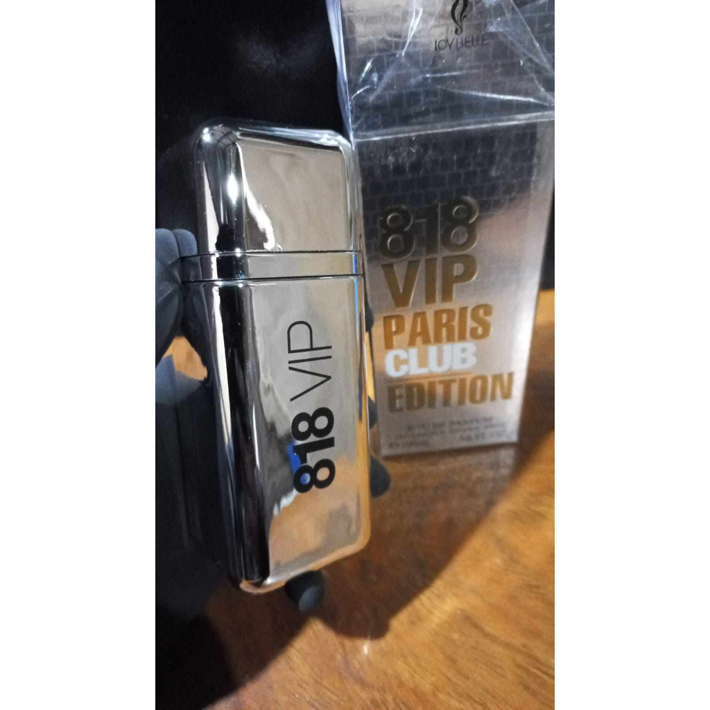 Perfume Fragrância 818 VIP Prata 100ML | Shopee Brasil