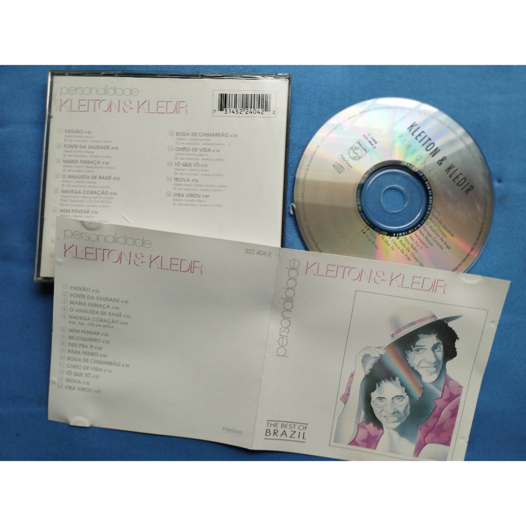 Cd - Kleiton & Kledir - Série personalidade(coletânea) | Shopee Brasil
