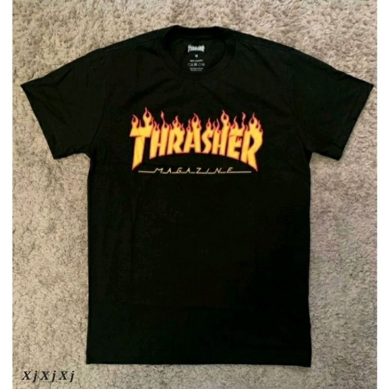 Camiseta Thrasher Magazine Flames | Shopee Brasil