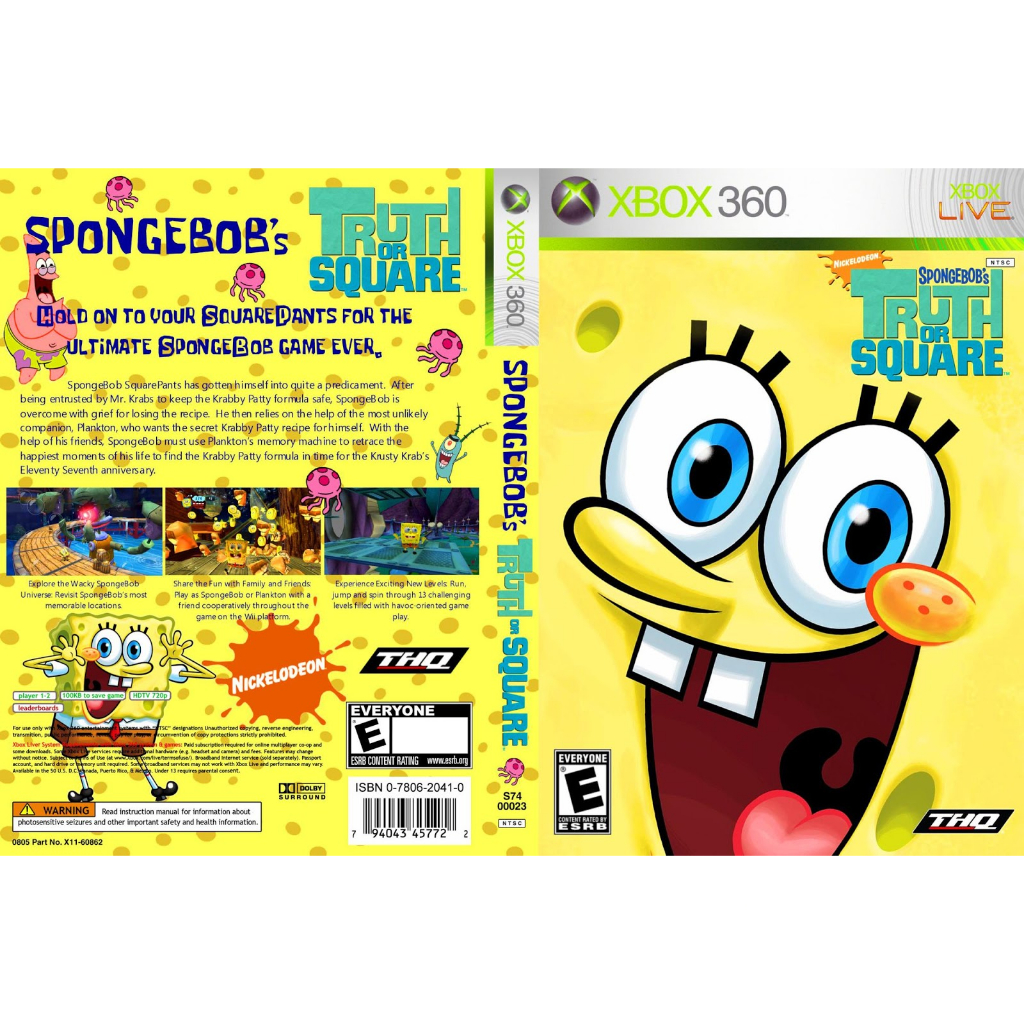 SpongeBobs Truth or Square | Shopee Brasil