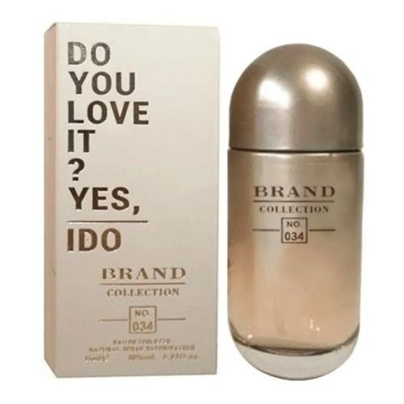 perfume Brand collection 034 - 212 vip rose 25ml | Shopee Brasil