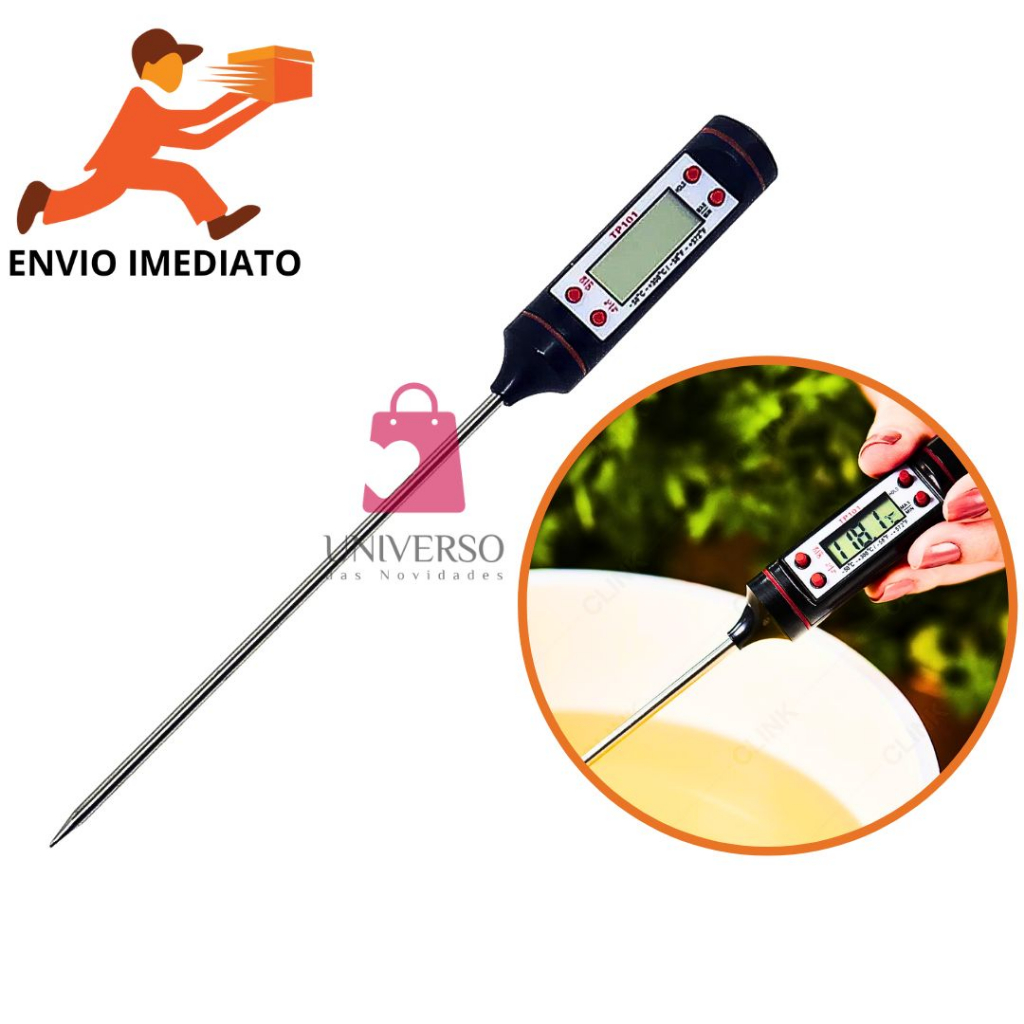Termometro Culinario Digital Para Medir Temperatura De Alimentos Para ...