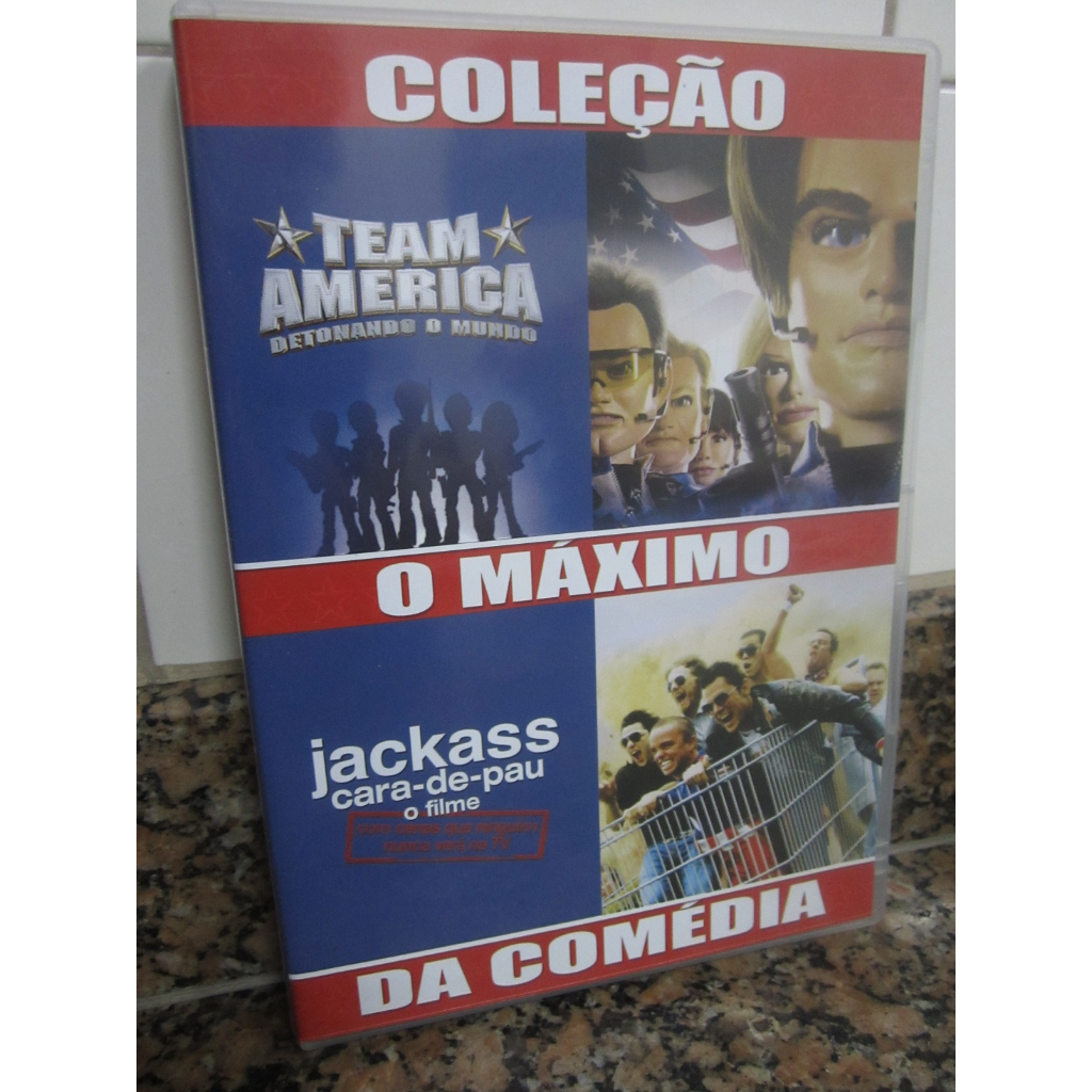 DVD - Coleção Team America + Jackass: O Filme - Dublado - Seminovo ...