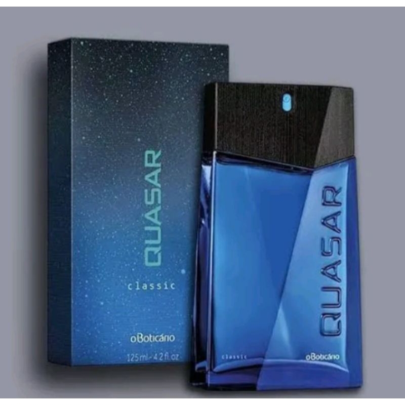 PERFUME: QUASAR CLASSIC COLÔNIA BOTICÁRIO 125ML | Shopee Brasil