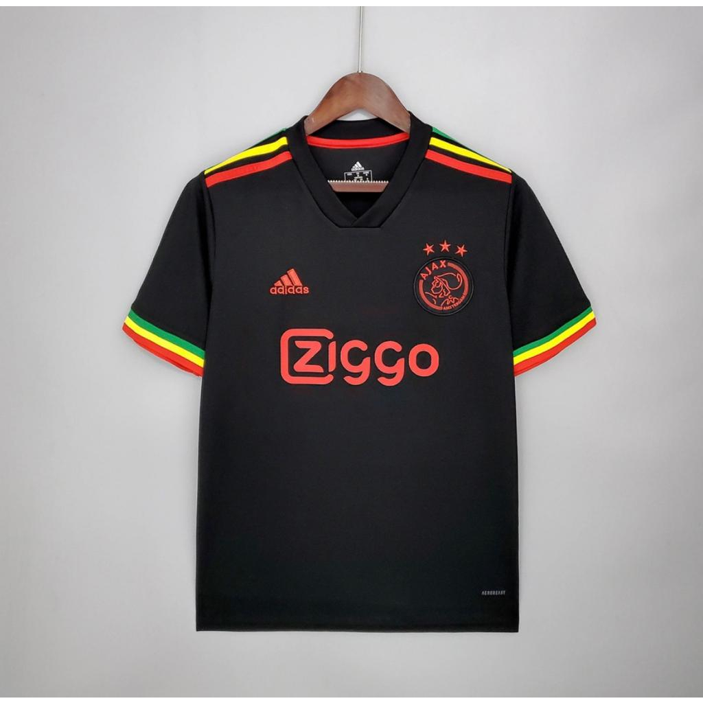 CAMISA DE FUTEBOL AJAX PRETA NOVA | Shopee Brasil