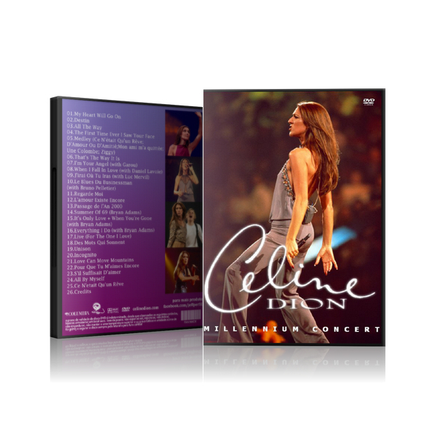 DVD CELINE DION MILLENNIUM | Shopee Brasil