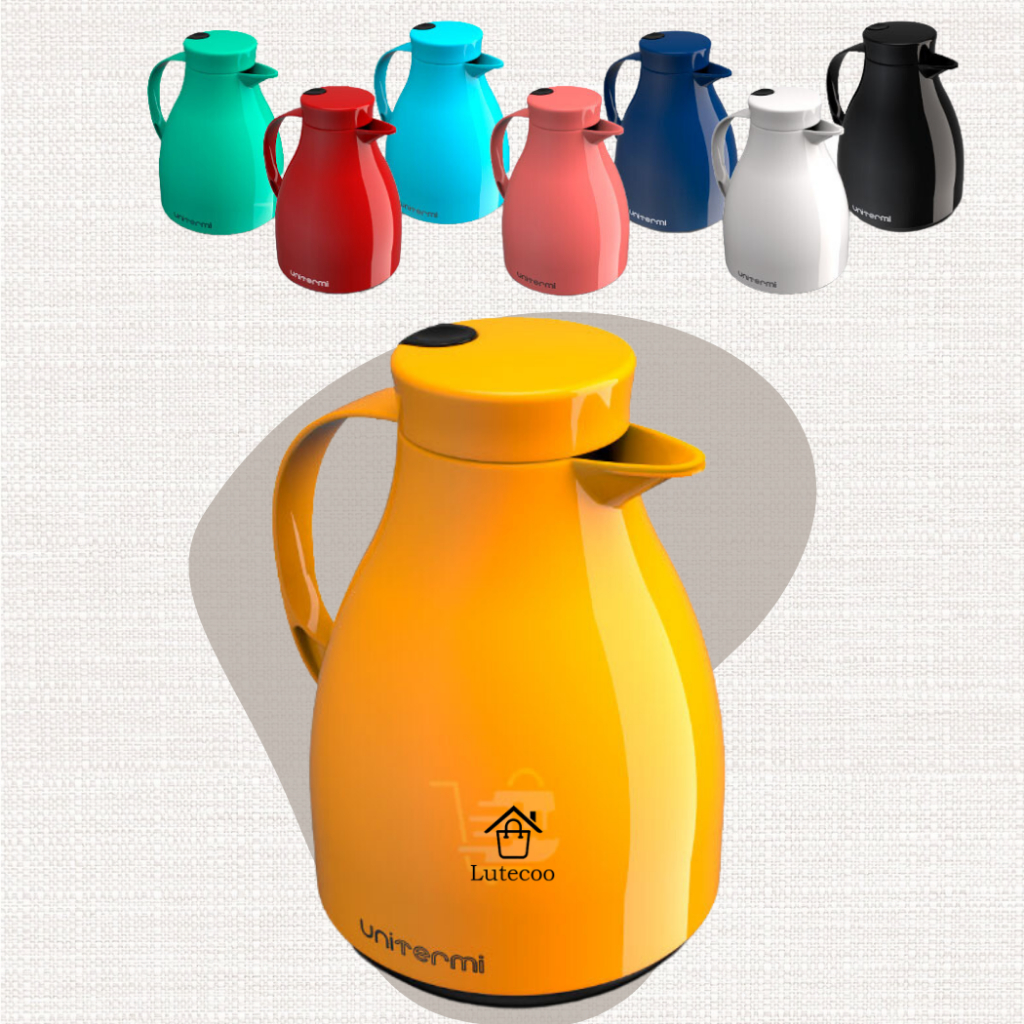 Garrafa de café Térmica 1 Litro com bico anti gota varias cores ...