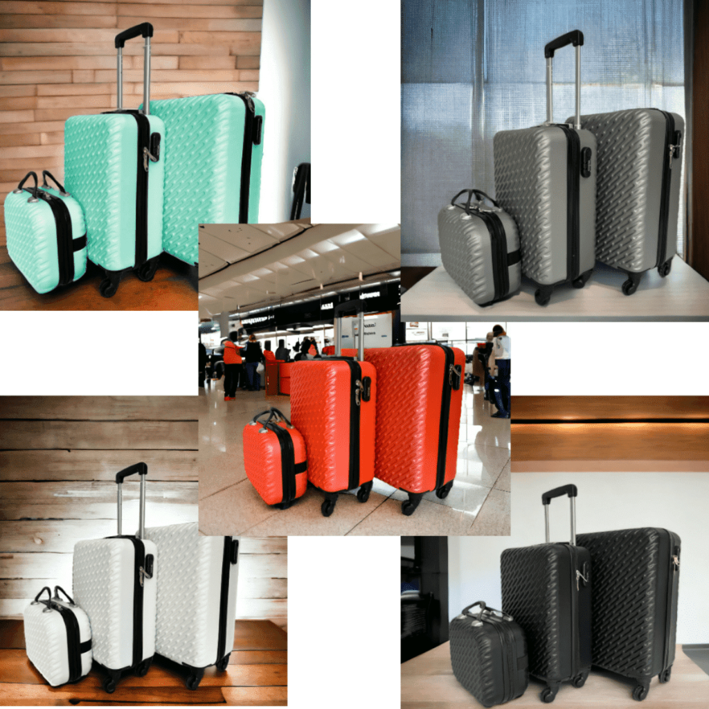 Kit Mala Viagem Com Rodinha Mala Para Viagem | Shopee Brasil