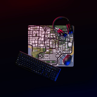 Mouse pad gamer GTA S.A Map | Shopee Brasil