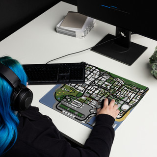 Mouse pad gamer GTA S.A Map | Shopee Brasil