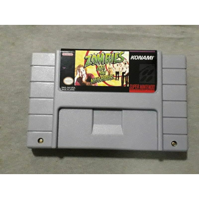 Zombies Ate My Neighbors P/Super Nintendo Aproveite!!! - Escorrega o Preço