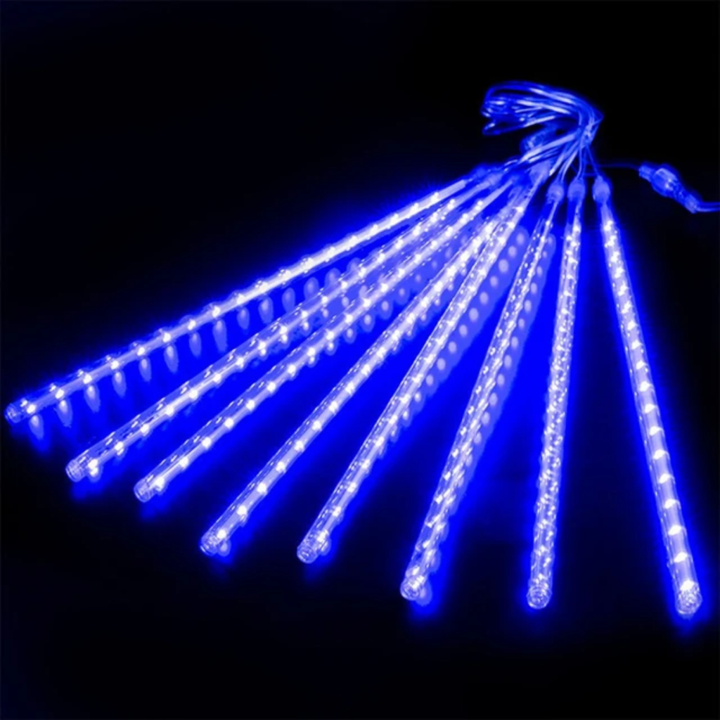 Cascata Bastão De Led 50cm Bivolt Com 8 Bastões e 2 metros | Shopee Brasil