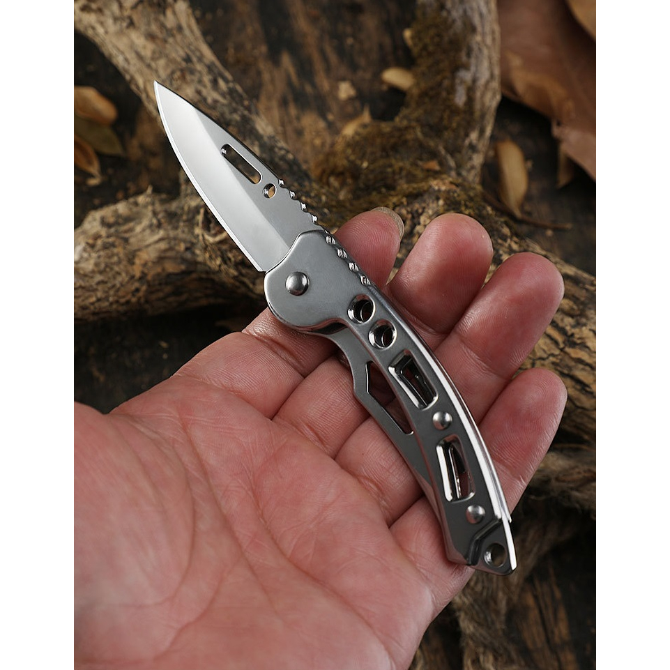 Mini Faca Canivete Afiada Durável Dobrável Resistente Detalhada - Faz a ...