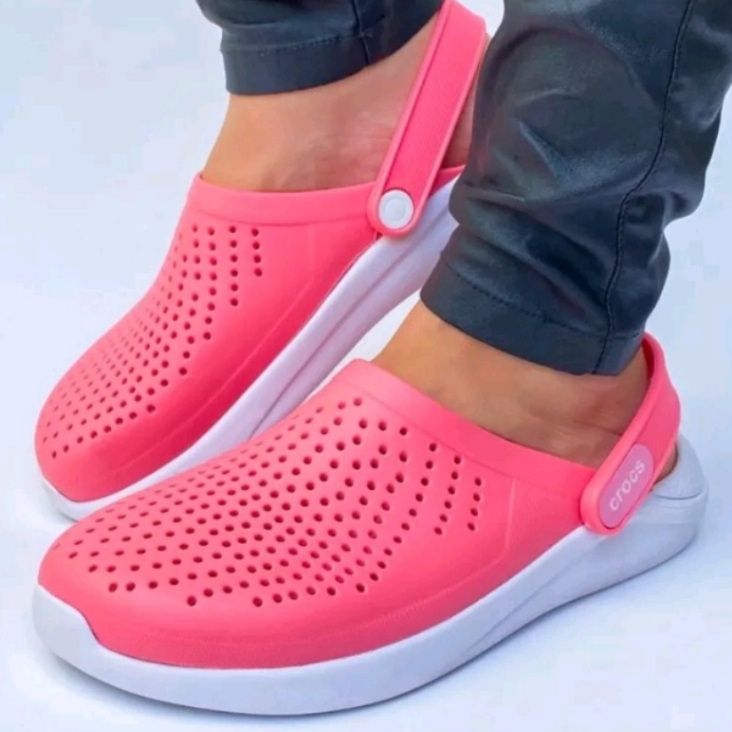 Crocs Adulto Feminino Enfermagem Calce Facil Crocs Literide Max ...