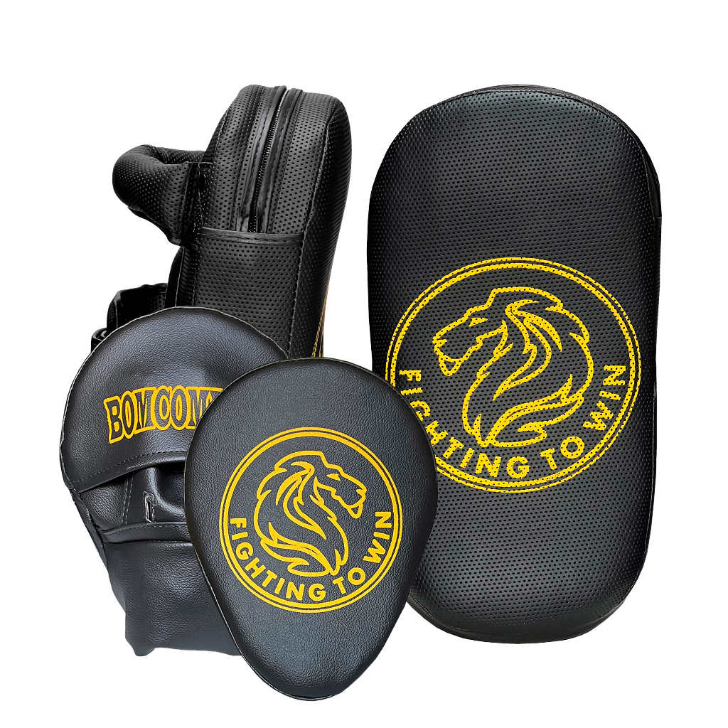 Aparador De Chute + Manopla De Foco (kit Muay Thai) | Shopee Brasil