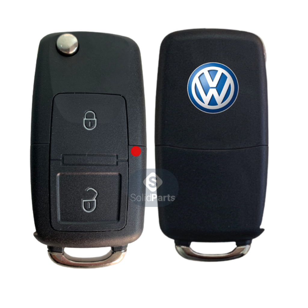 Chave Canivete Saveiro Vw Capa Carcaça Volkswagem 2 Botões Jetta Polo ...