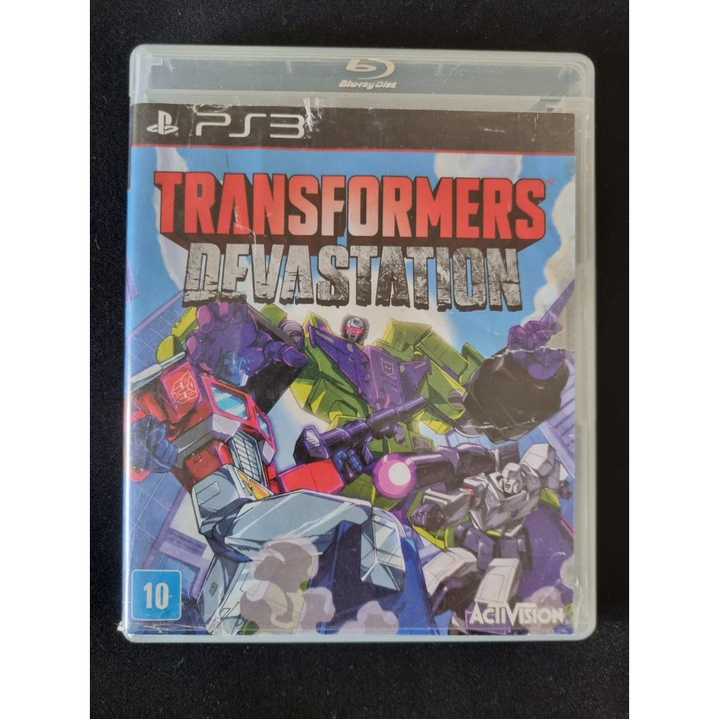 Jogo PS3 Transformers Devastation Mídia Física Original Usado | Shopee Brasil