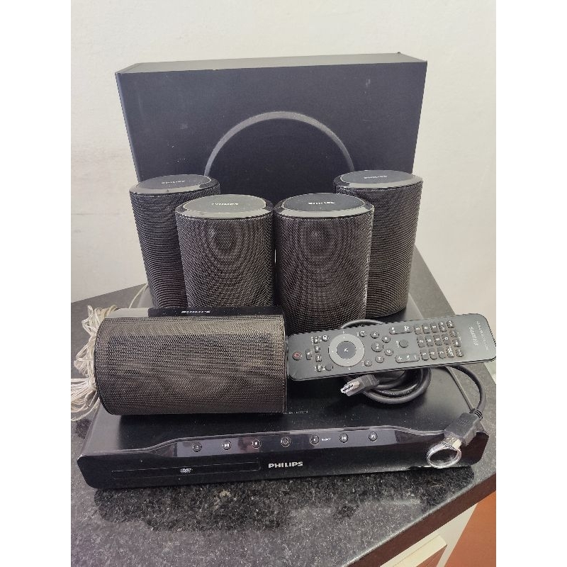 Home Theater Philips HTS3510 | Shopee Brasil