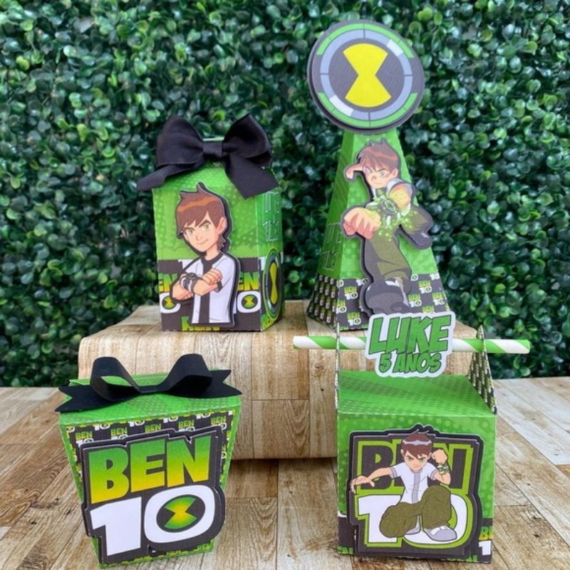 20 Caixas Personalizada Ben 10 | Shopee Brasil