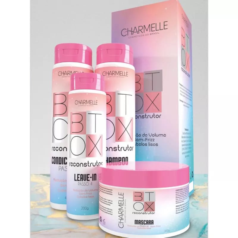 Kit Btox Reconstrutor Charmelle | Shopee Brasil