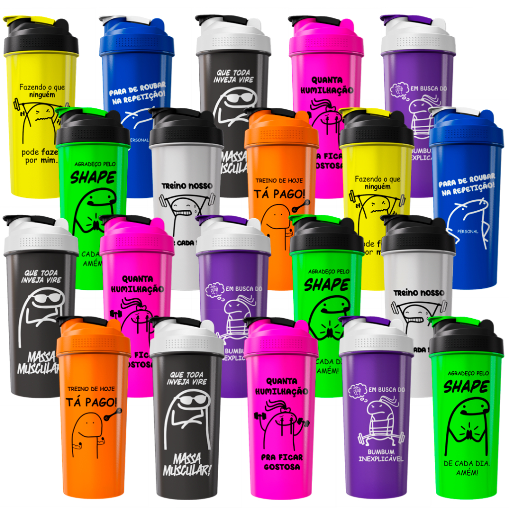 Kit 20 Coqueteleiras Memes Engraçados - Preço de Atacado - Escorrega o ...