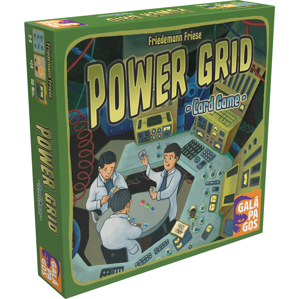 Power Grid: Card Game | Jogo De Cartas - Galápagos Jogos | Shopee Brasil