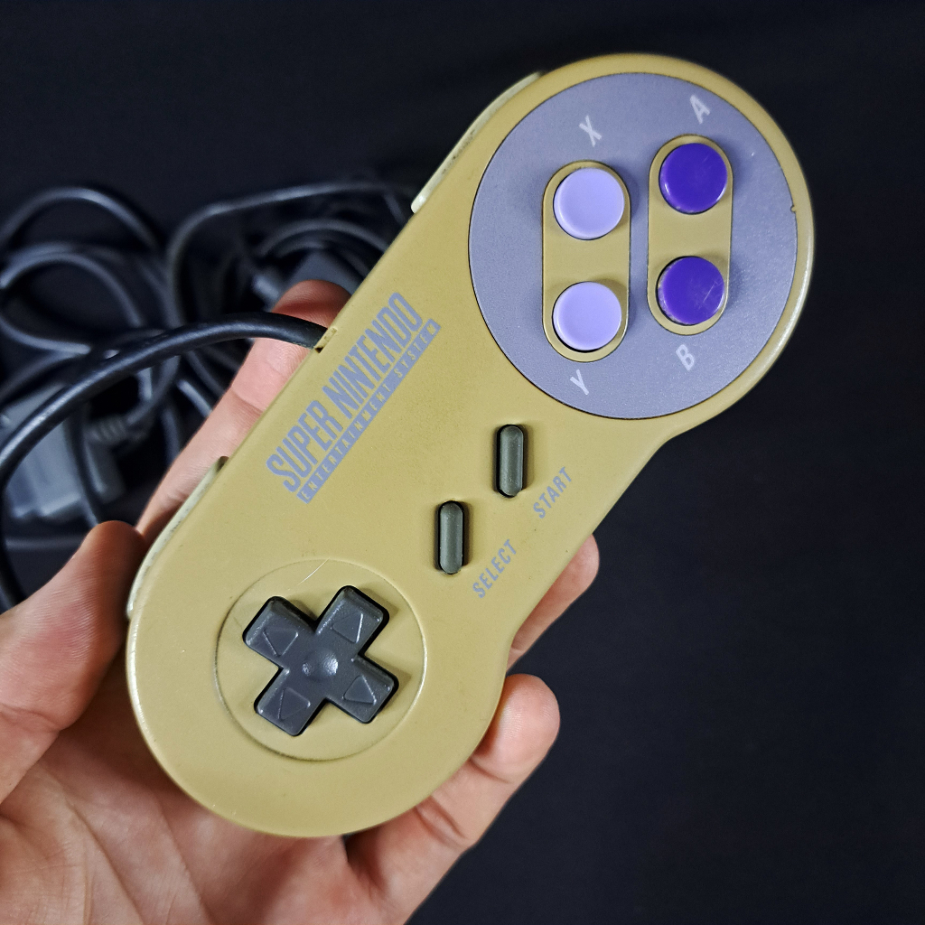 Controle Super Nintendo Original - Snes Joystick | Shopee Brasil
