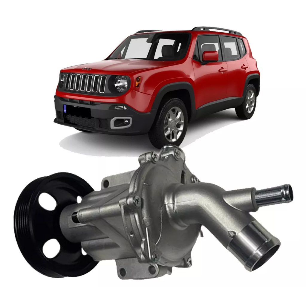 Bomba De Água Jeep Renegade 1.8 16v 2015 2016 2017 2018 2019 | Shopee ...