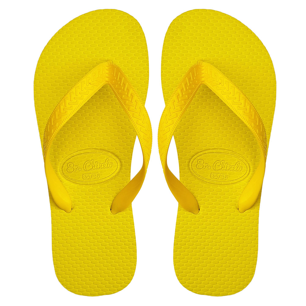 Chinelo Basic marca Sr.Chinelo para Customização Amarelo Solar | Shopee ...