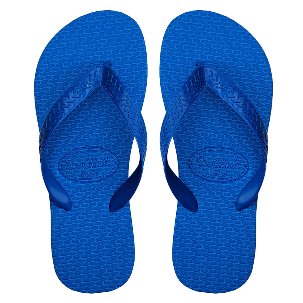 Chinelo Basic marca Sr.Chinelo para Customização Azul Bic | Shopee Brasil