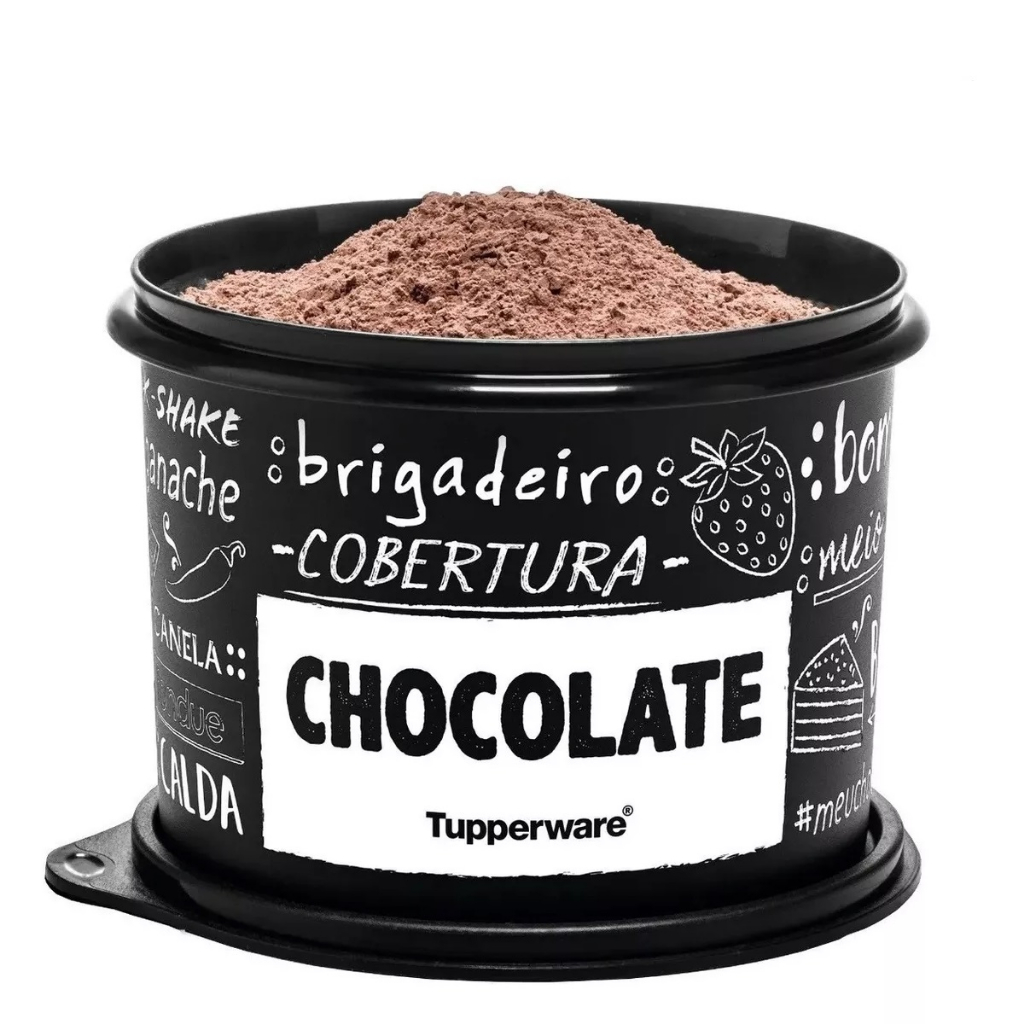 Tupperware Mantimentos Linha PB Tupper Caixa Chocolate | Shopee Brasil