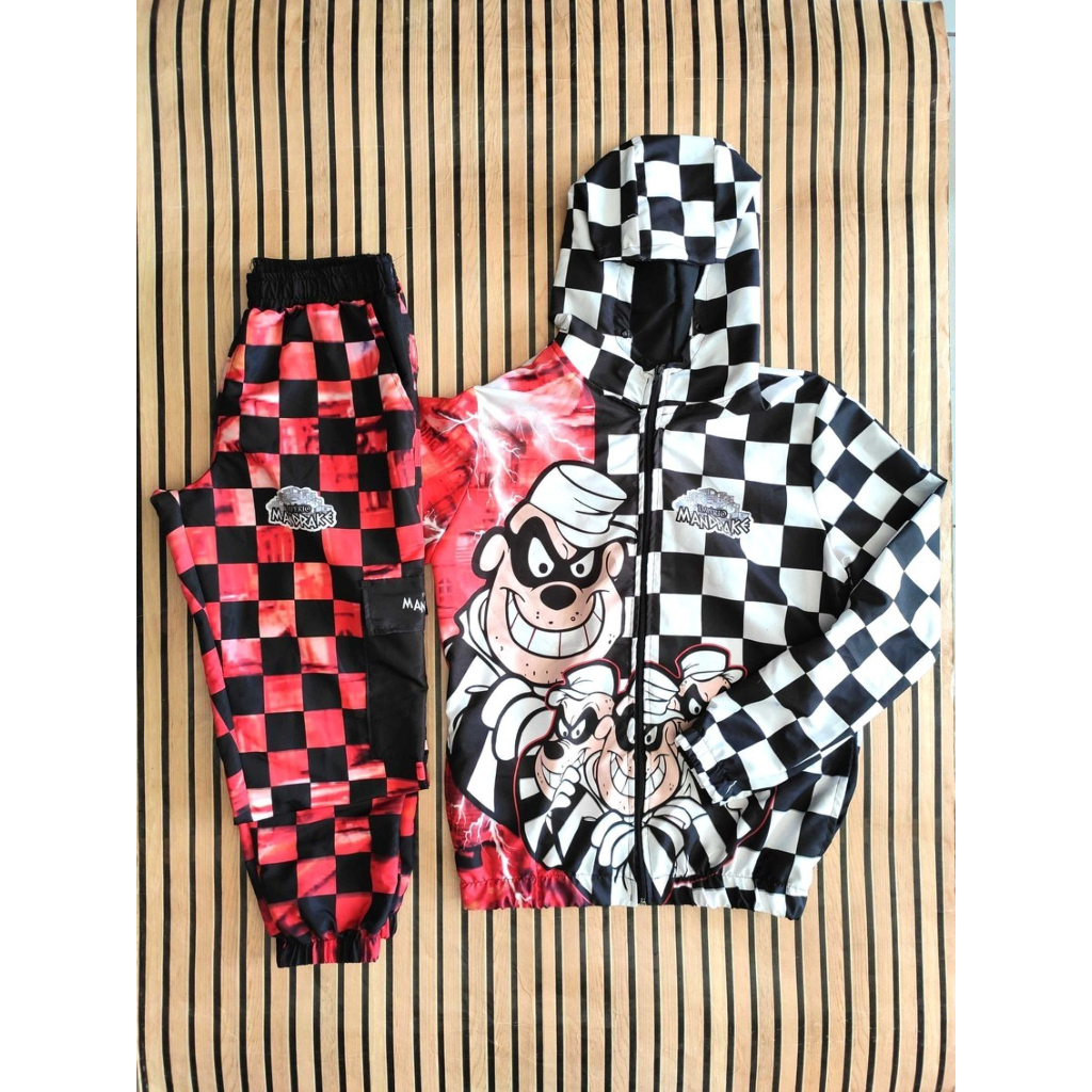 Agasalho Unissex Império Mandrake Cria de Quebrada Favela Jaqueta+Calça ...