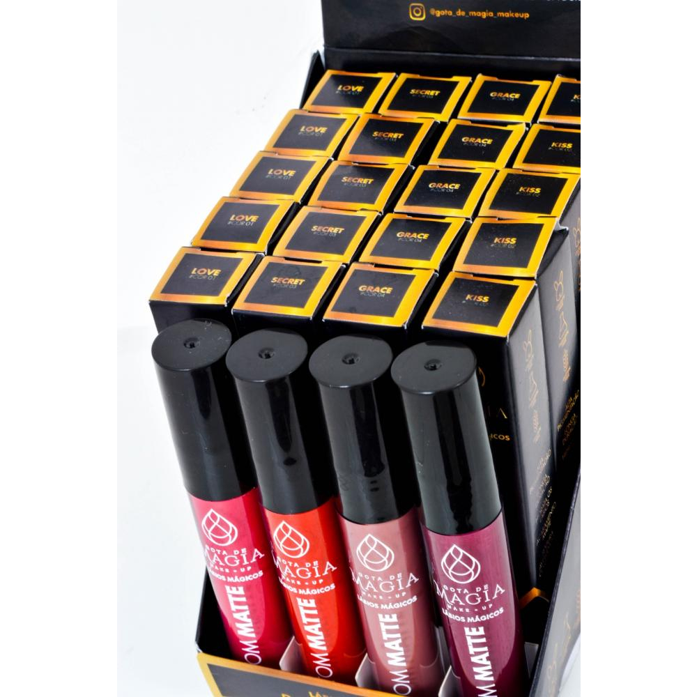 Batom Matte Líquido Gota De Magia - Secret | Shopee Brasil