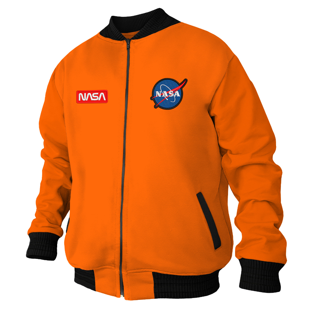 Moletom Nasa Jaqueta Bomber Blusa Frio Adulto Infantil | Shopee Brasil