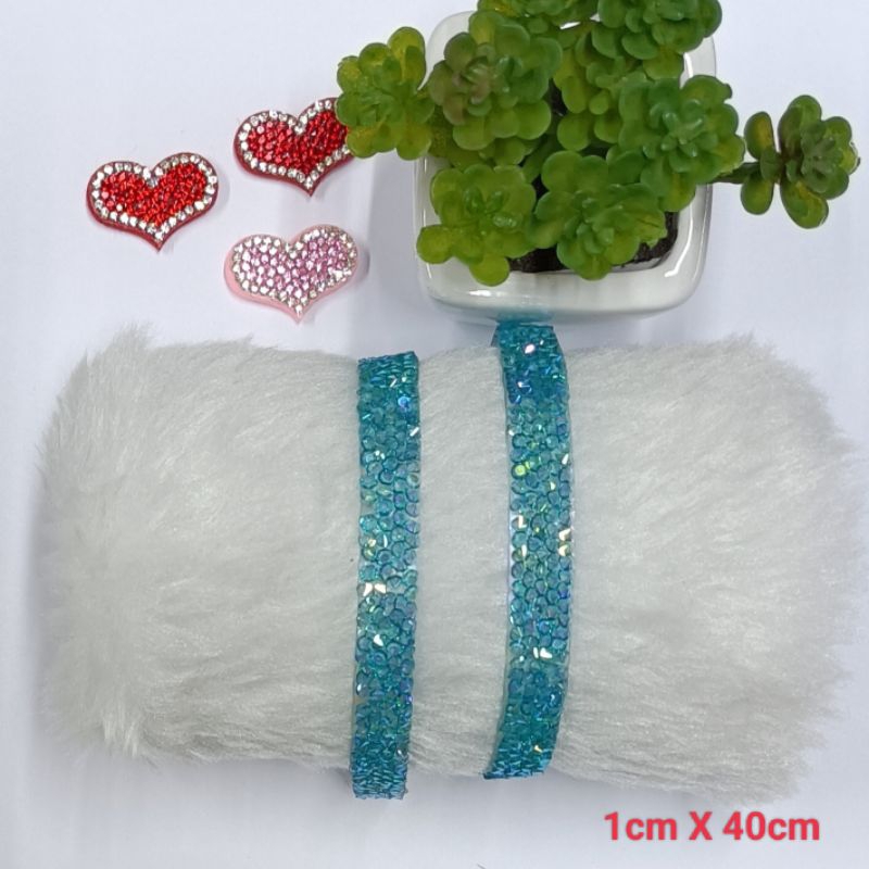 Adesivo de Roupa Aplique Patch Bordado Termocolante Fita Tiras Strass ...