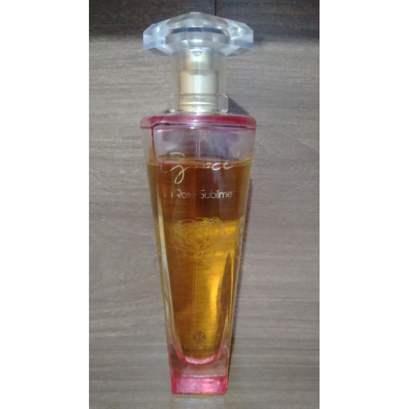 Perfume Grace La Rose Sublime Deo Colônia (Usado) | Shopee Brasil