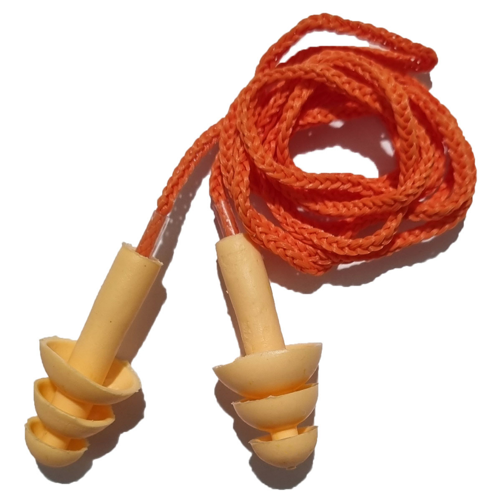 Protetor Auricular Auditivo Silicone 15 Db Laranja Epi Plug Abafador de ...