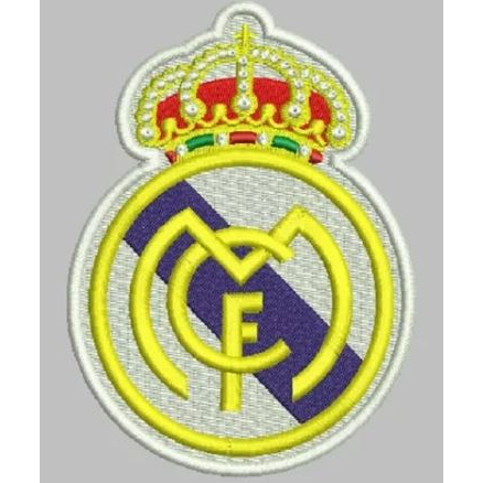 Patch Bordado Time Real Madrid Espanha 8cm... | Shopee Brasil