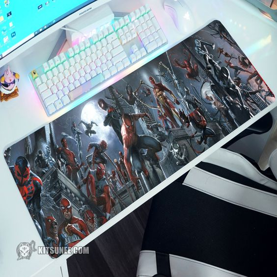 Mouse pad extra grande Marvel All Spider Man | Shopee Brasil