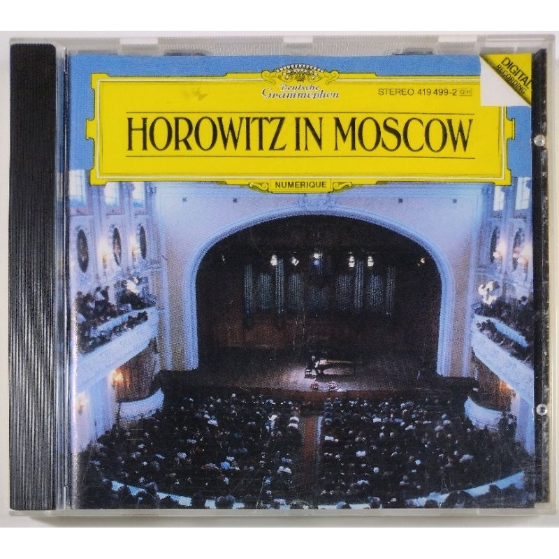 CD Horowitz In Moscow (original/importado) | Shopee Brasil