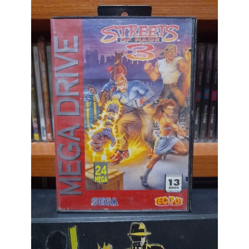 Streets of rage 3 - Original- Mega drive | Shopee Brasil